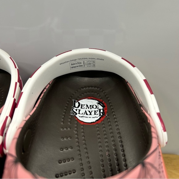 CROCS | Shoes | Crocs Demon Slayer Classic Clogs Us Sz 1m Nezuko In ...